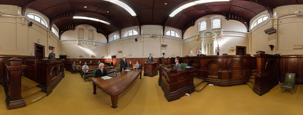 3D Interactive Court Room – National Trust