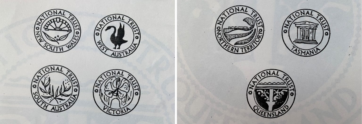 History of the National Trust Logo and its designer