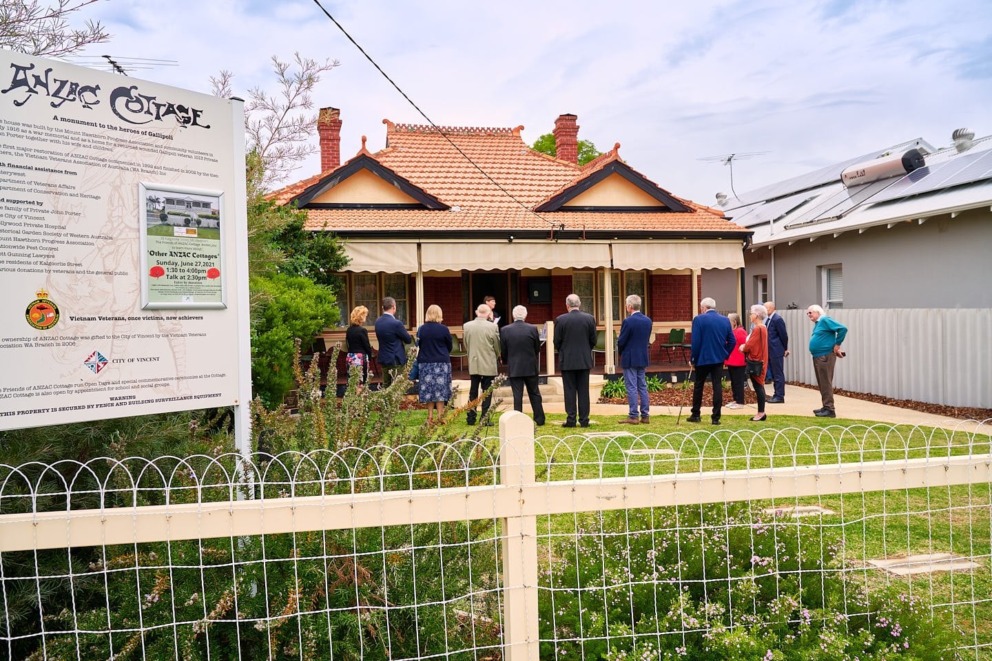 National Trust celebrates Anzac Cottage transfer – National Trust