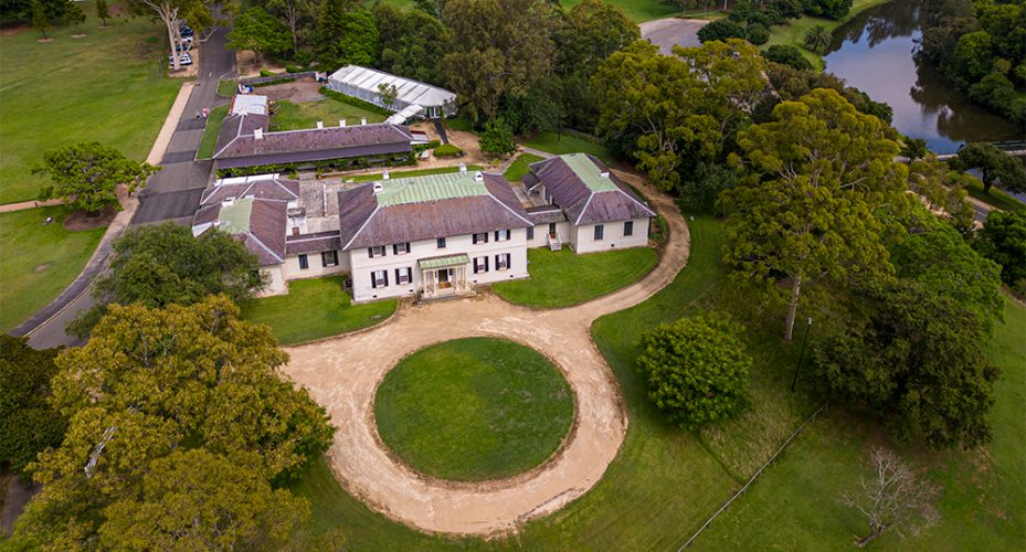 Restoration work begins at Old Government House – National Trust