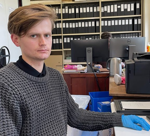 Volunteer stories: in the archives with Oliver Ashley